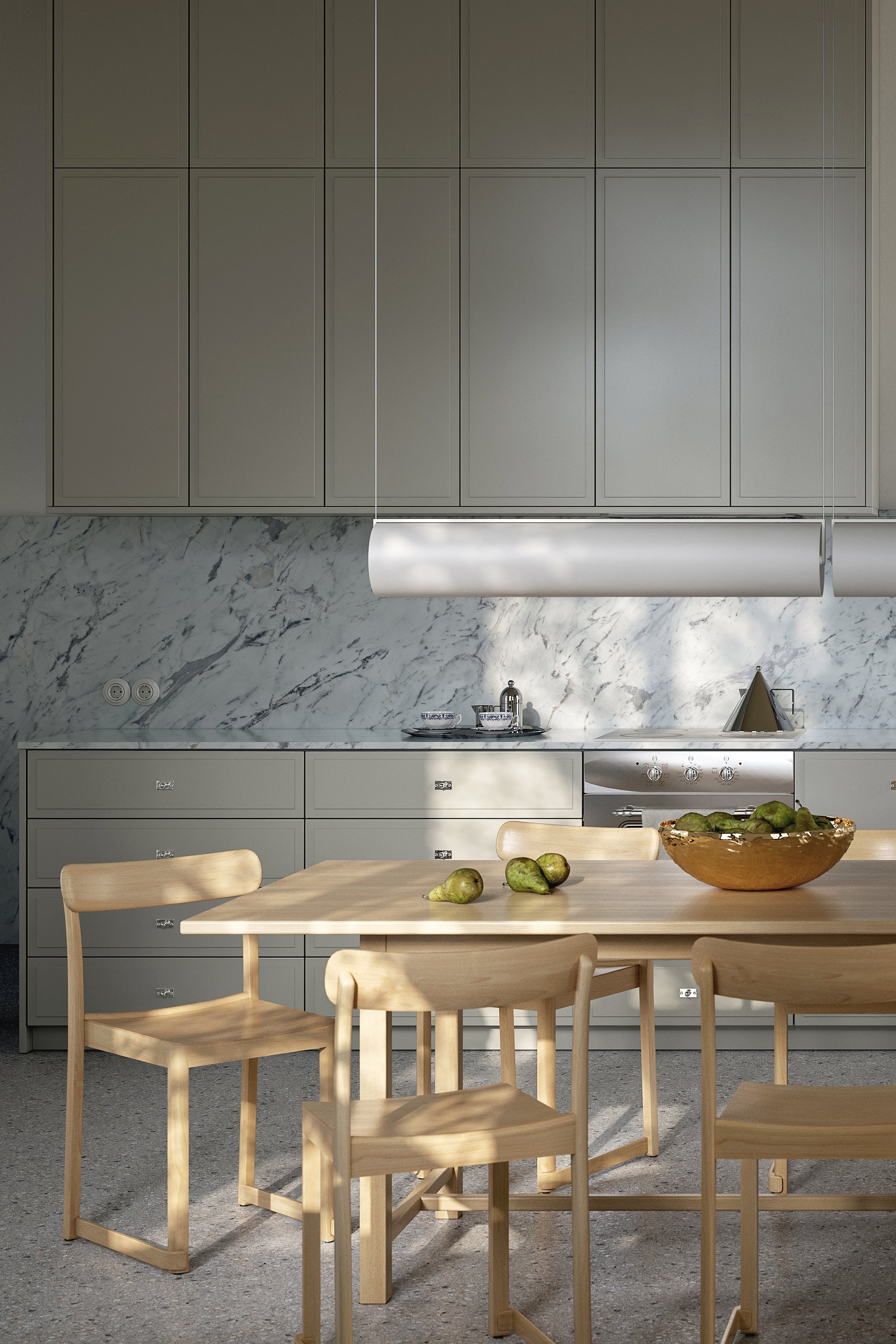 The Contemporary Grey Kitchen – A.S.Helsingö